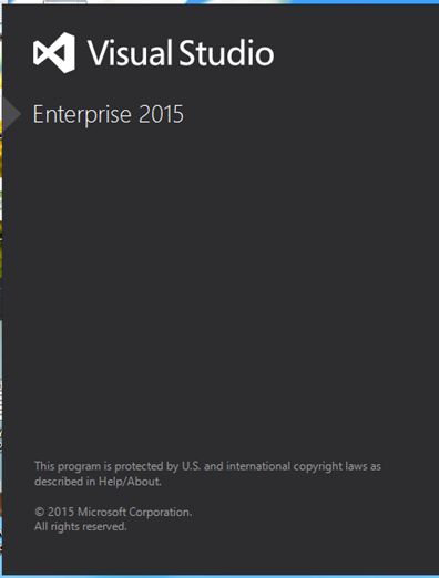 Visual Studio Enterprise 2015 IDE Installation Process